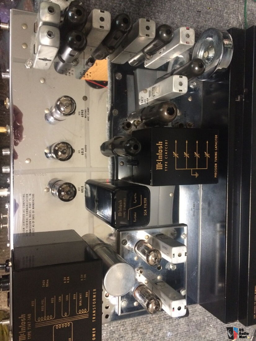 McIntosh C24 Pre-Amp, MC2105 Amplifier MC2505 Amplifier and MR 71 Tuner ...