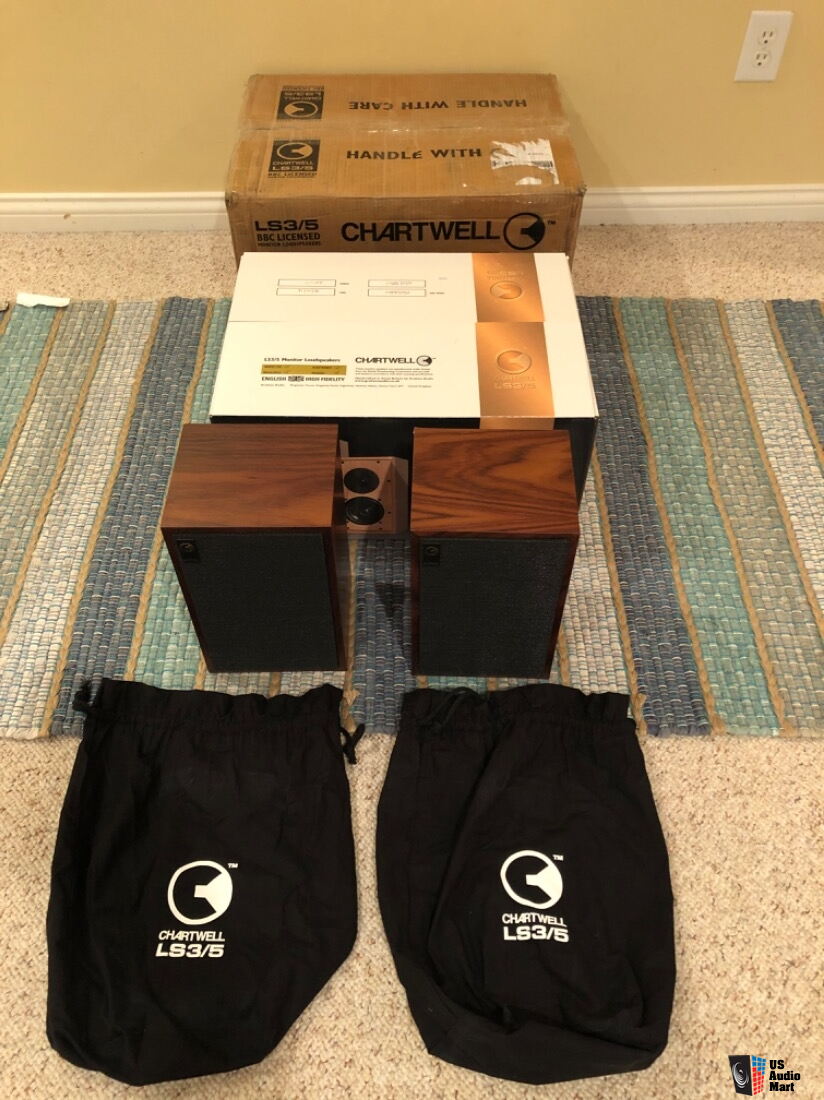 Graham Audio Chartwell LS3/5 Rosewood Finish Ex Cond Photo #2513852 ...