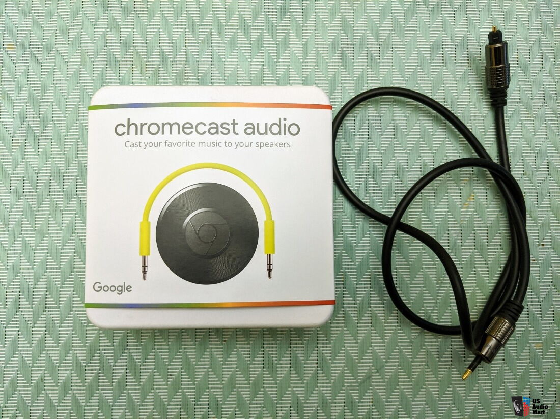 Google Chromecast Audio plus optical cable Photo #2514234 - UK Audio Mart