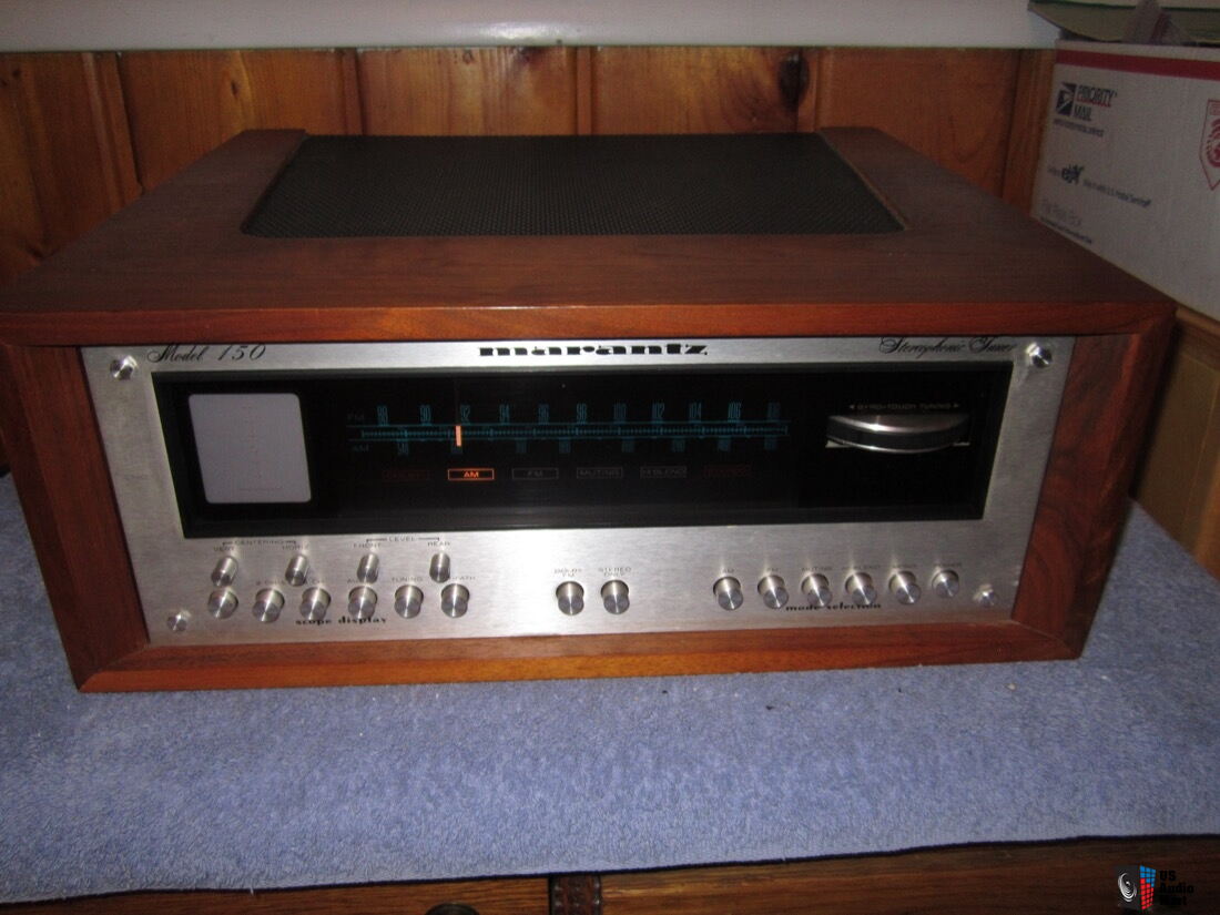 Marantz 150 Stereo Tuner w/ Original Wood Case. Looks and Sounds Great ...