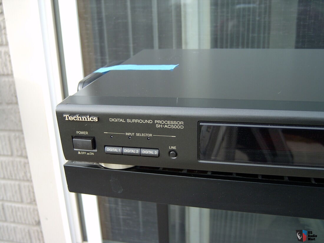 technics sh-ac500d processor free ship conus Photo #2515959 - US Audio Mart