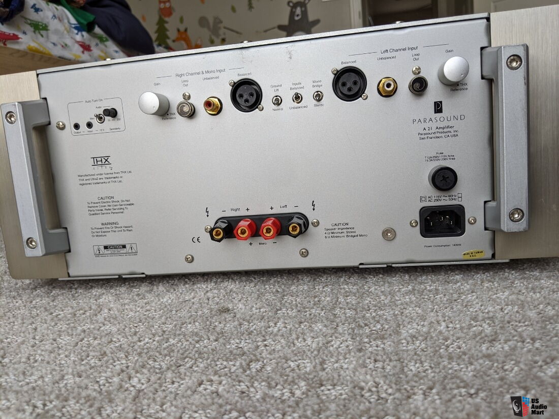 Parasound Halo A21 - Stereo power amplifier Photo #2516201 - US Audio Mart