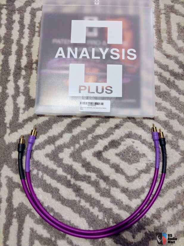 Analysis Plus Oval One RCA, 0.5 m Pair- brand new! Photo #2516390 - US ...
