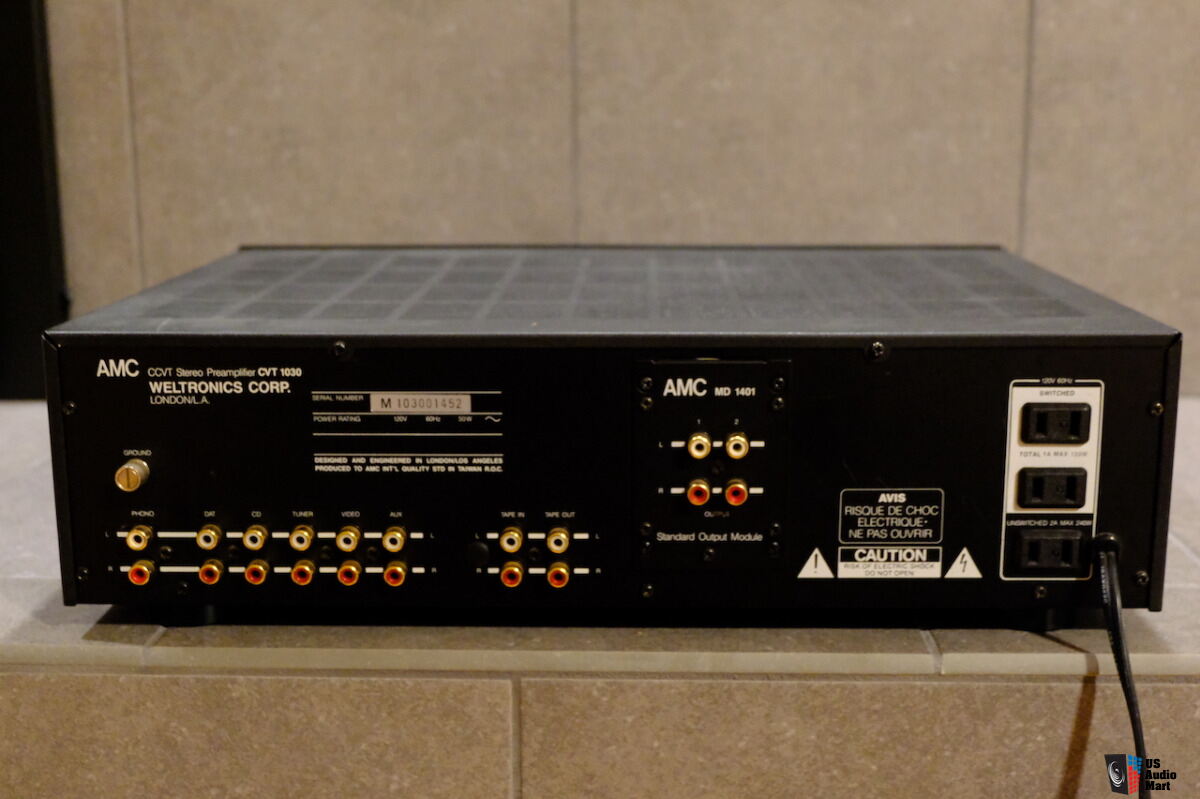 AMC CVT1030 tube preamp - MM phone, Line, Headphone Photo #2516413 - US ...