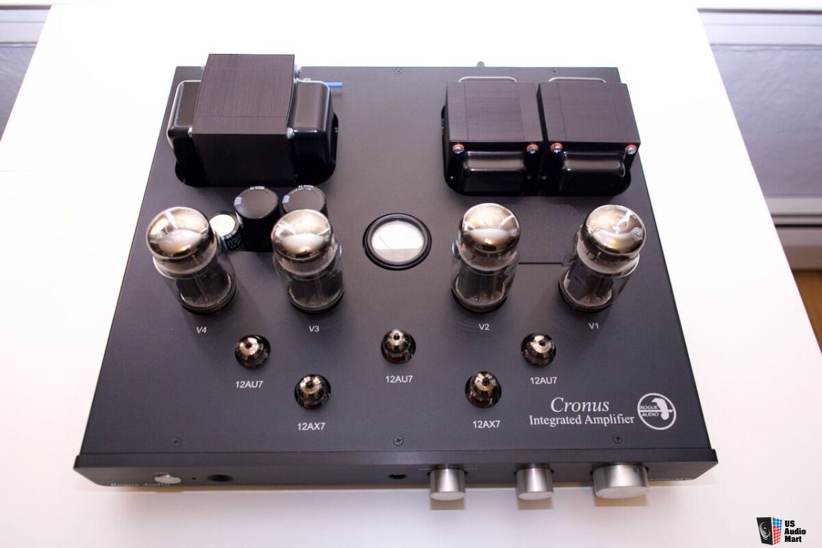 Rogue Audio Cronus Magnum II Integrated Tube Amp - Black - with Cover ...