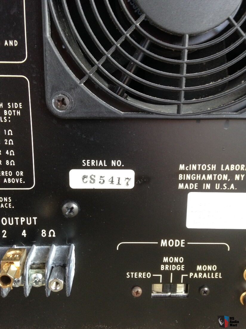 McIntosh MC2500 Power Amplifier Photo #2520583 - US Audio Mart