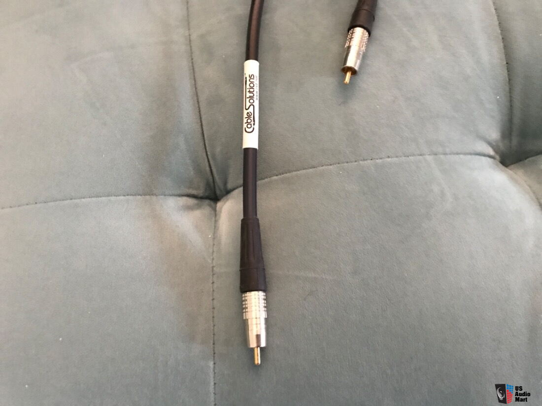 Cable Solutions (canare) L5-cfb rca digital coaxial cables -pair Photo ...