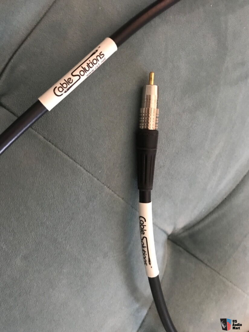 Cable Solutions (canare) L5-cfb rca digital coaxial cables -pair Photo ...