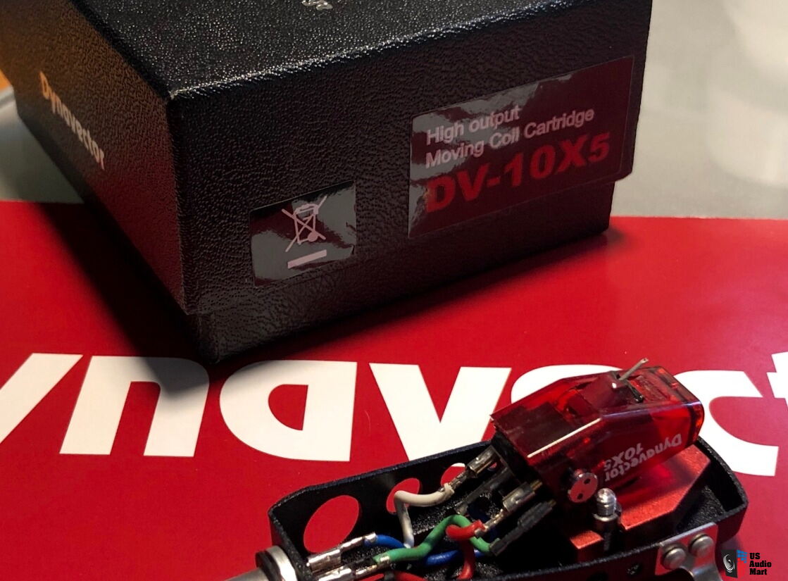 Dynavector DV 10x5 High Output MC Phono Cartridge Moving Coil in Box ...