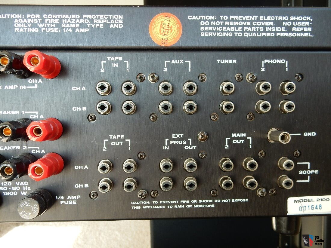 Rare Refurbished Solid-State SAE 2100 Pre-Amp/Equalizer-No LED's, Phono ...