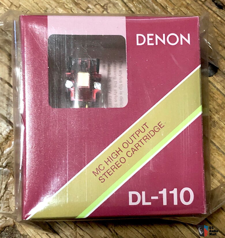 New in Box Denon DL-110 MC High Output Stereo Cartridge (Moving Coil ...