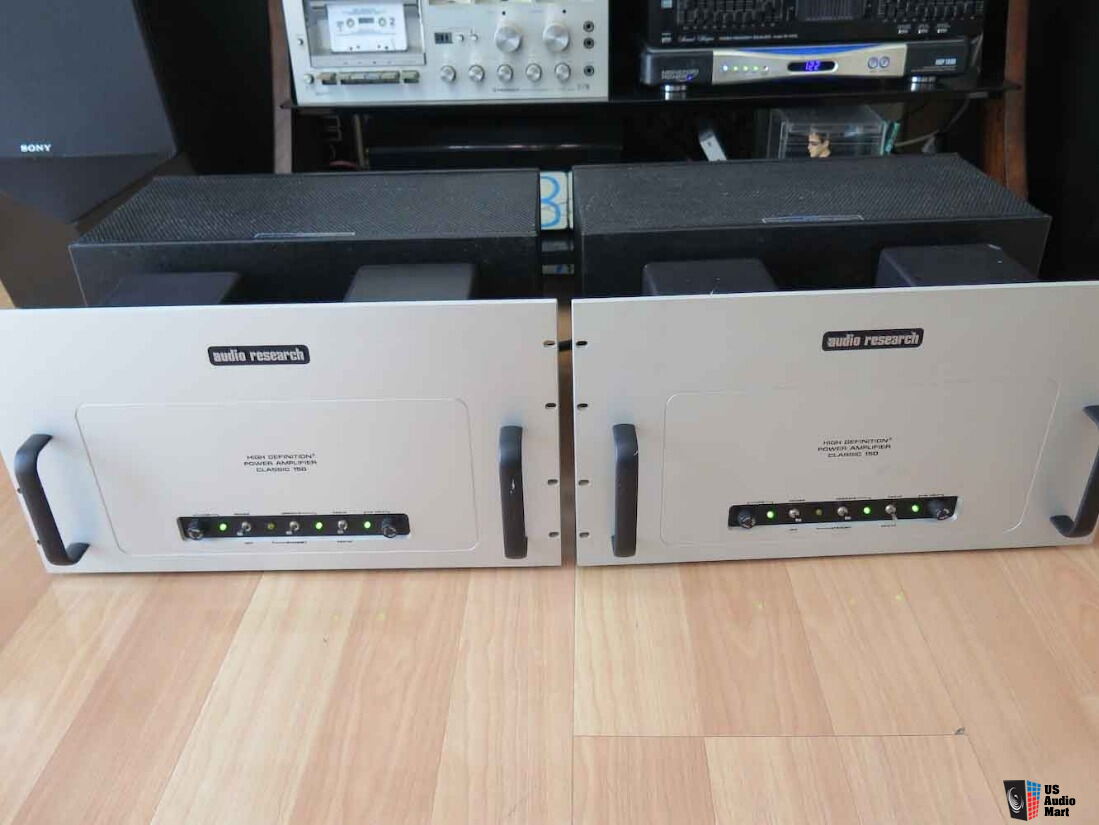 AUDIO RESEARCH Classic 150 Tube Monoblock Amplifier Pair - Serviced For ...