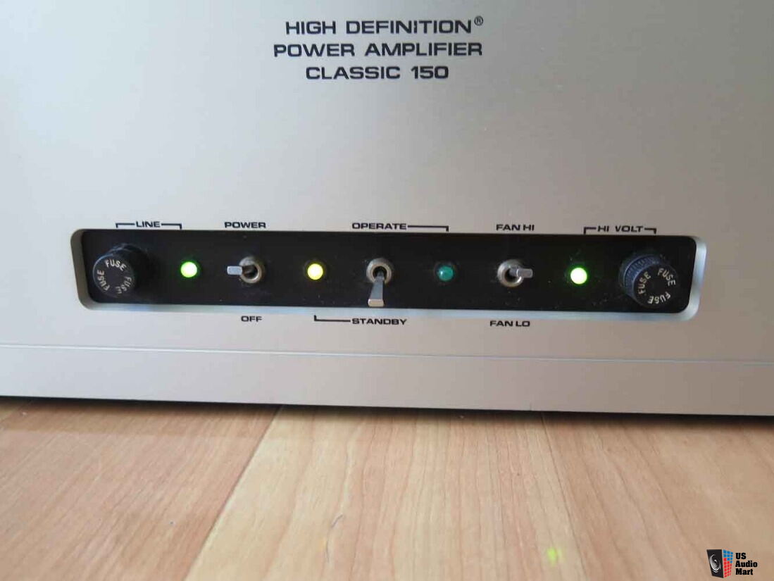 AUDIO RESEARCH Classic 150 Tube Monoblock Amplifier Pair - Serviced ...