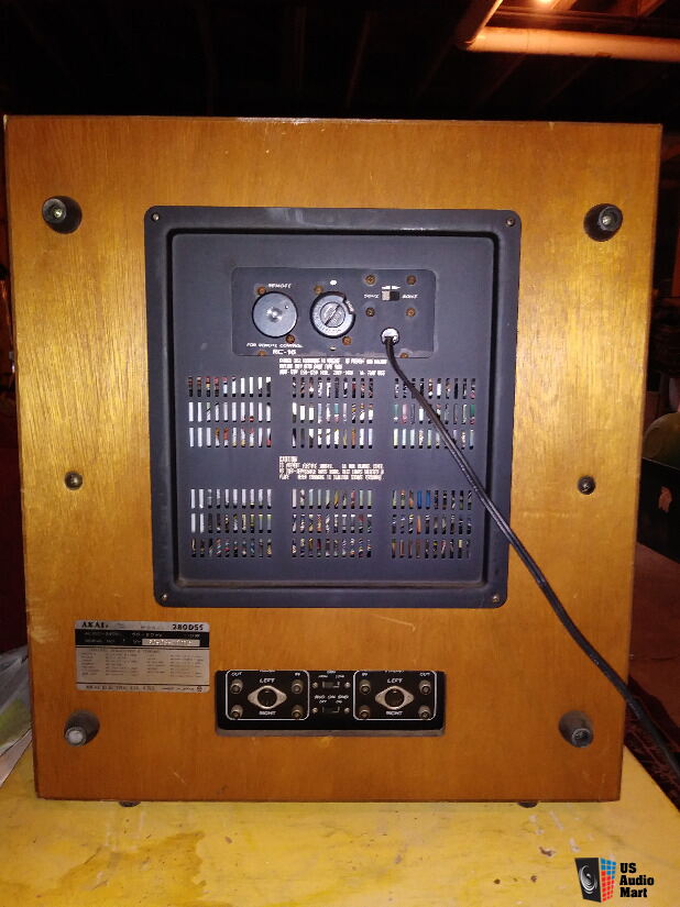 Akai 280D-SS Surround Sound 4-Channel Stereo Reel-to-Reel Tape Deck ...