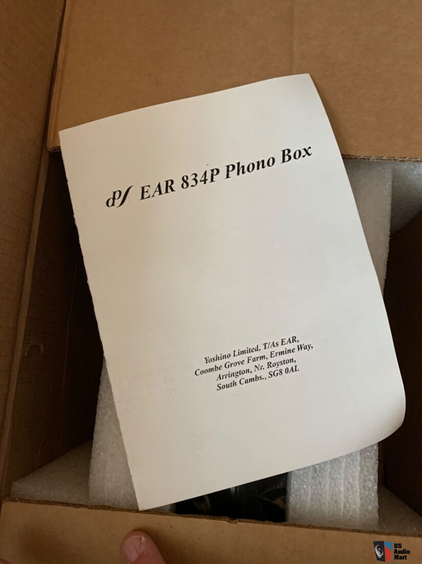 EAR 834P Deluxe Chrome Phono Preamp MC/MM Esoteric Audio Photo #2529458 ...