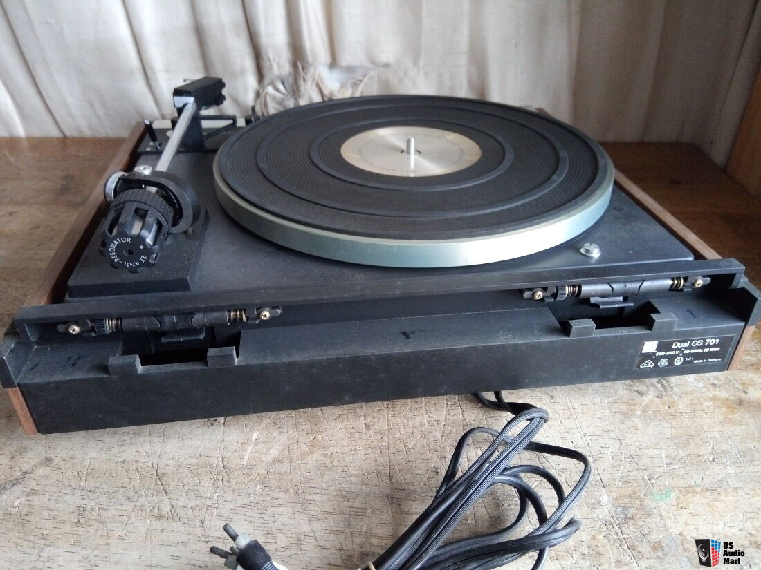 Dual CS 701 Turntable Direct Drive Shure V15 Type III SUPER-TRACK PLUS ...
