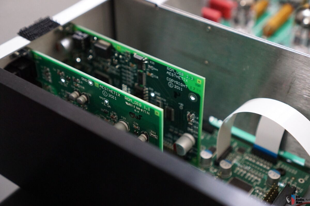 Aesthetix Romulus Eclipse Edition DAC / CD Player Photo #2472168 - US ...