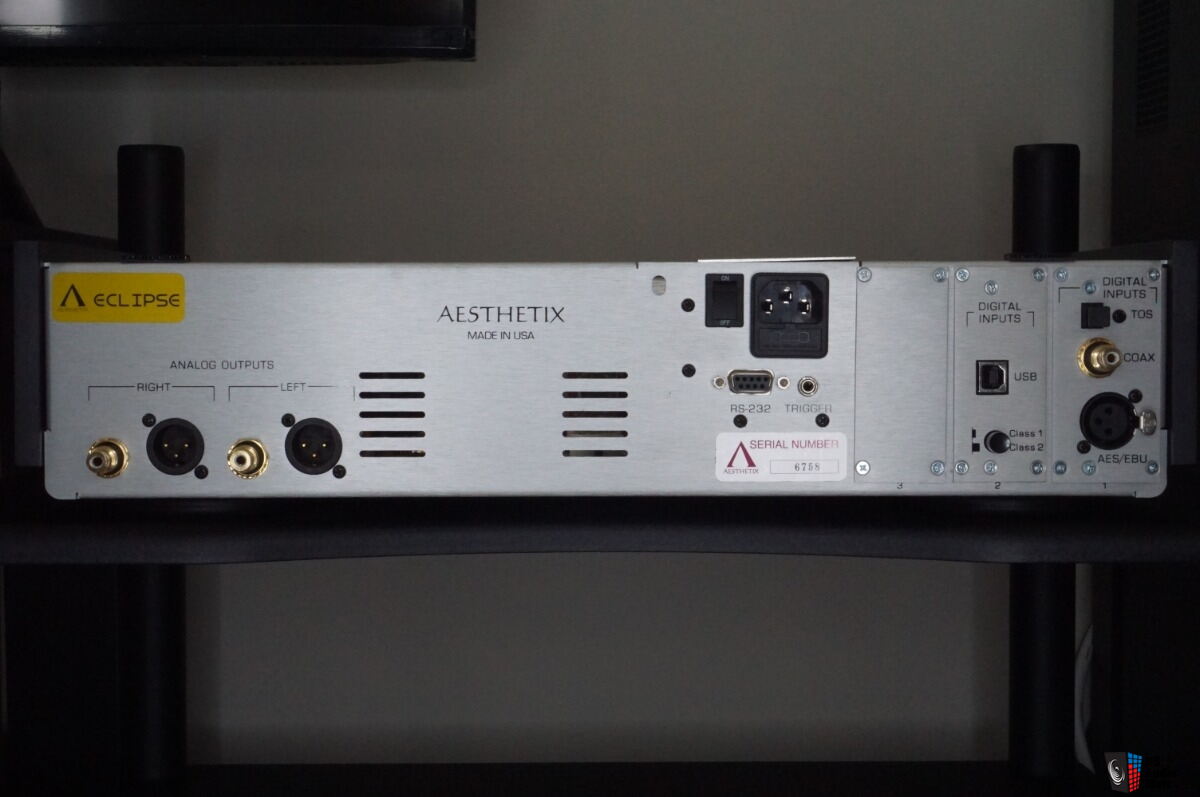 Aesthetix Romulus Eclipse Edition DAC / CD Player Photo #2472168 - US ...