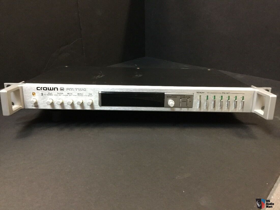 Crown: FM Two, Straight Line Two Preamp, Power Line Two Amp. Stereo ...