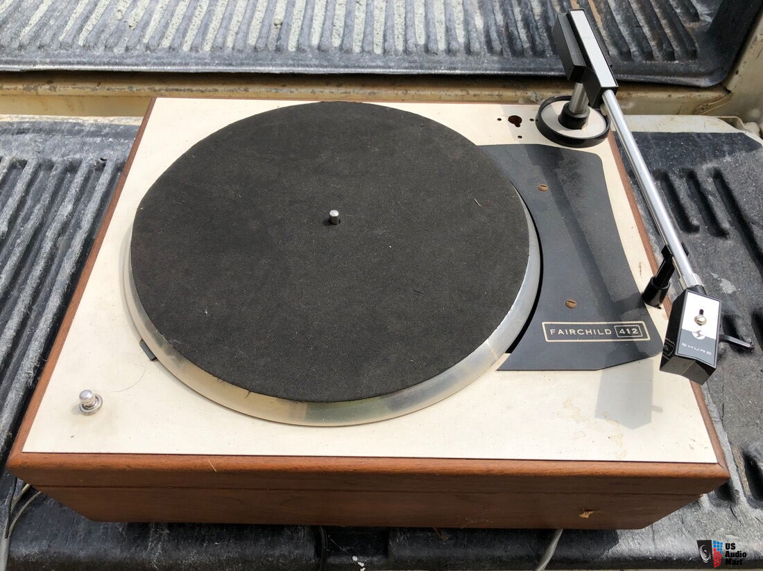 Fairchild 412 turntable with Shure tonearm Photo #2539897 - US Audio Mart