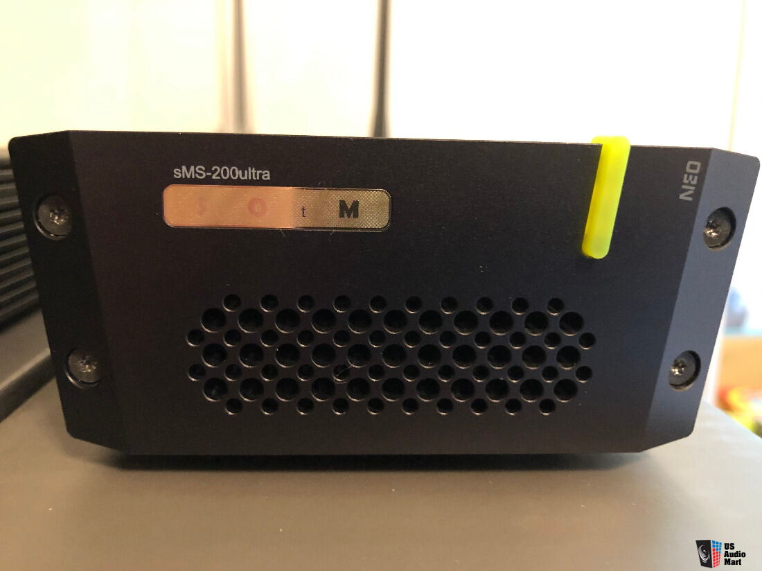 SOtM sMS-200 Ultra Neo Special Edition and sPS-500 Power Supply Photo ...