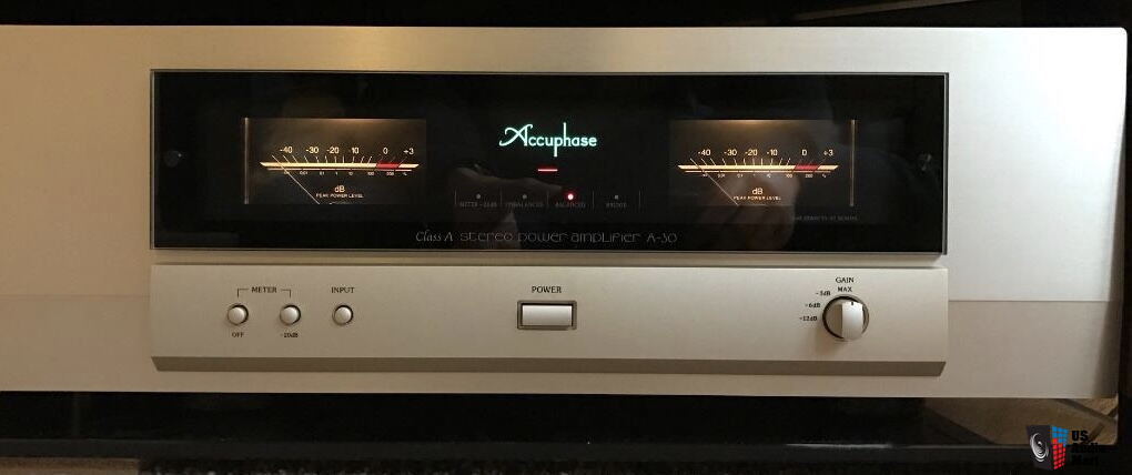 Accuphase A30 CLASS-A 30W/ch STEREO POWER Amplifier ***Reduced Photo ...