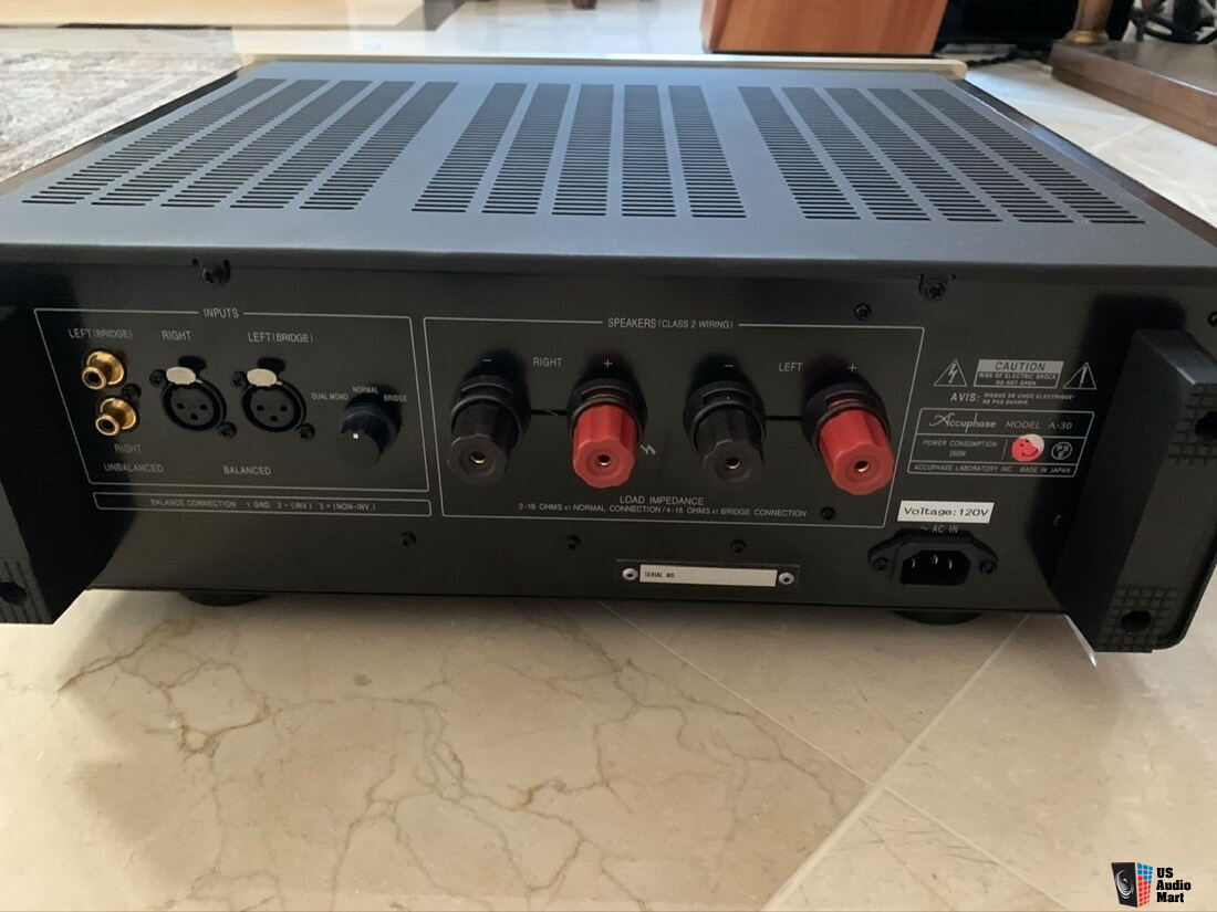 Accuphase A30 CLASS-A 30W/ch STEREO POWER Amplifier ***Reduced Photo ...