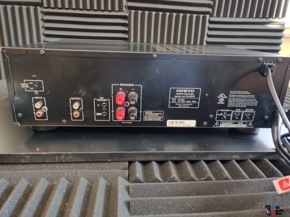 Onkyo M 5010 Amplifier PRICE DROP For Sale Aussie Audio Mart