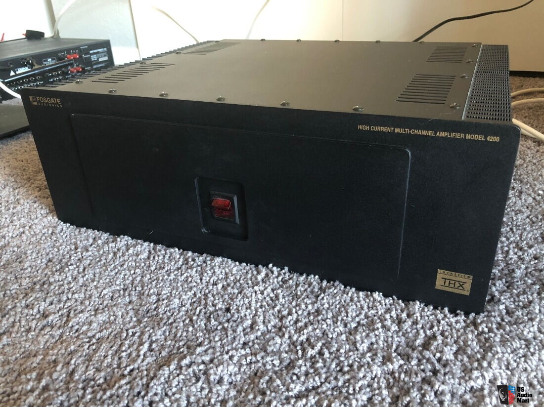 Fosgate Audionics 4200, 4 channel High Current amp **REDUCED Photo ...