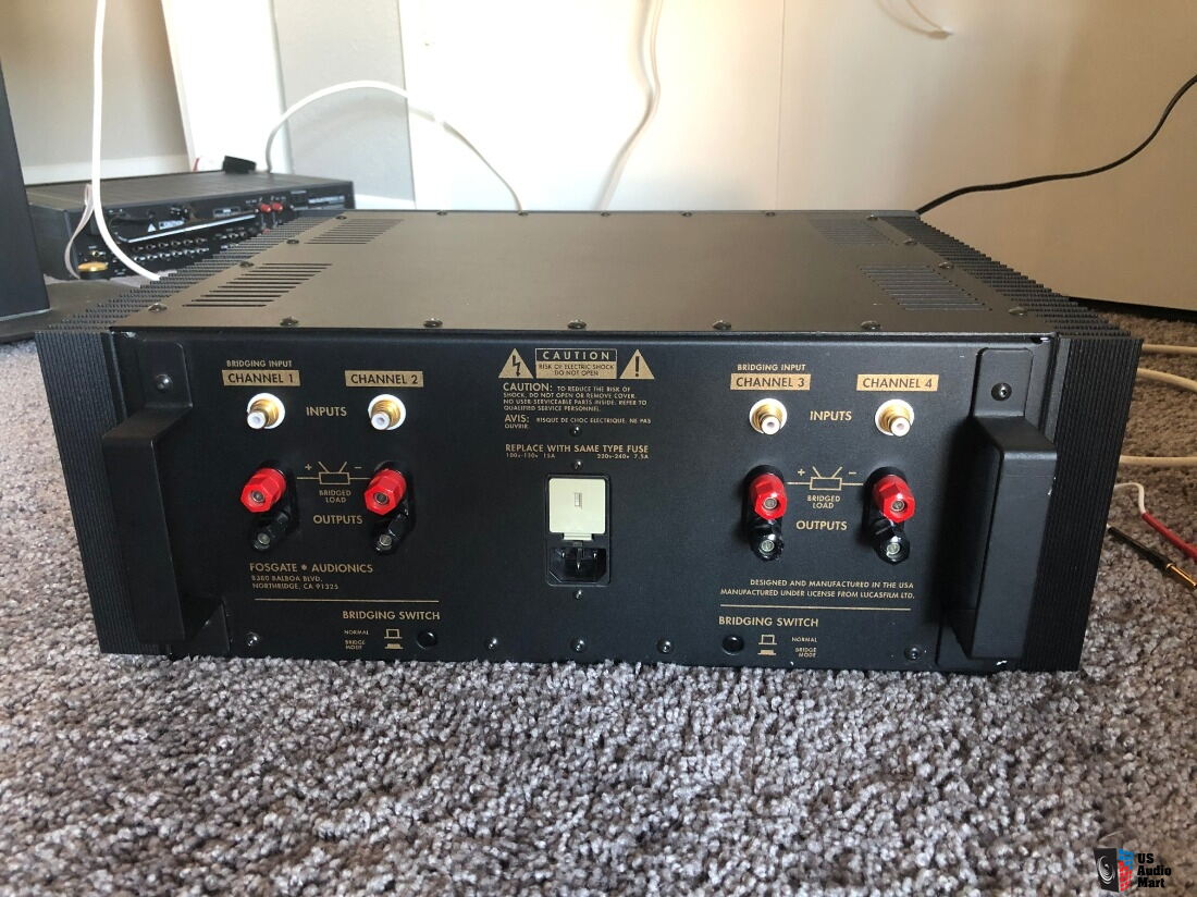 Fosgate Audionics 4200, 4 channel High Current amp **REDUCED Photo ...