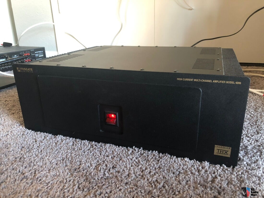 Fosgate Audionics 4200, 4 channel High Current amp **REDUCED Photo ...
