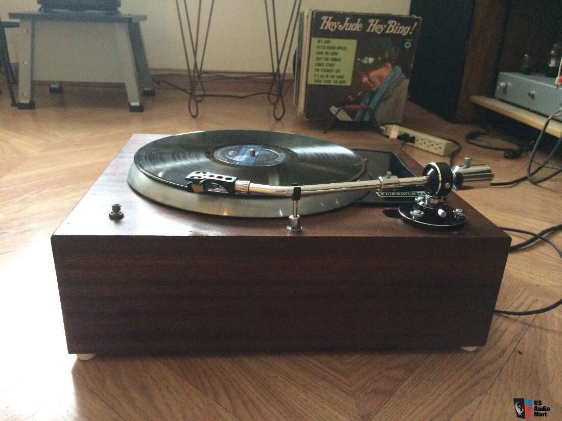 Vintage Fairchild 412 Turntable With Audio Technica ATP-12T Tonearm ...