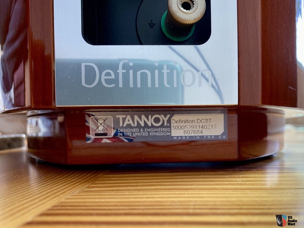 Tannoy Definition DC8T Floor Standing Speaker Photo #2554127 - US Audio ...