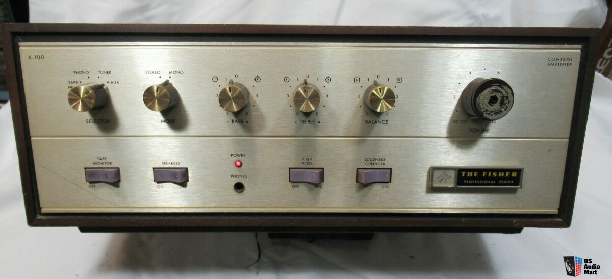 Fisher model 100x-2 Integrated Amplifier For Sale - US Audio Mart