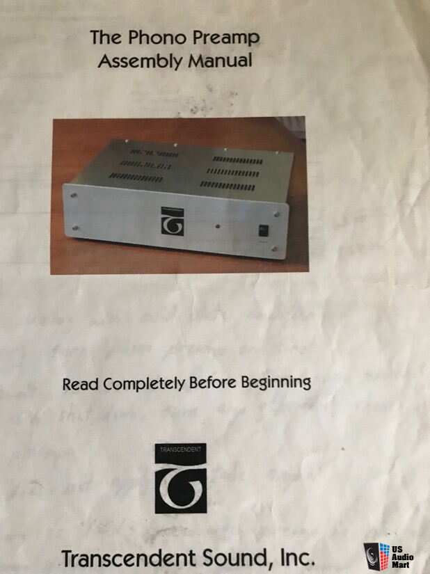 Transcendent Sound phono stage with Jensen step-up transformers Photo ...