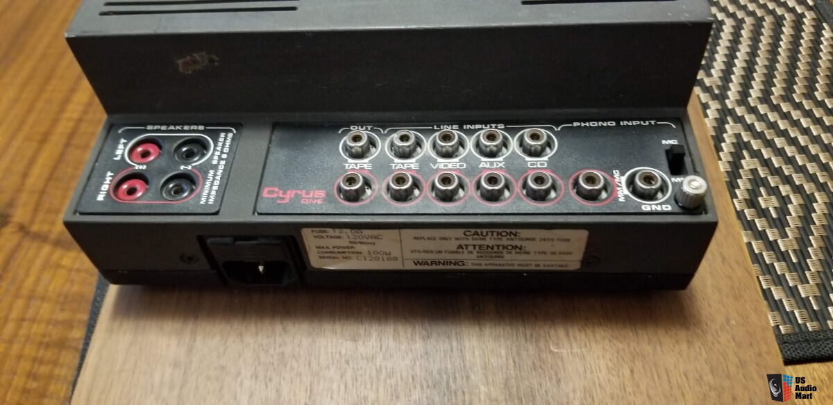 Vintage Mission Cyrus One Integrated Amplifier, Metal Case Version with ...