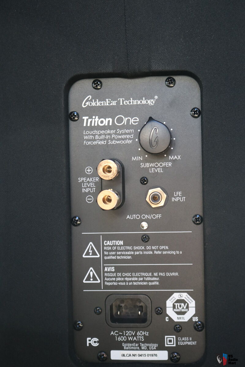 Golden Ear Triton One Speakers Photo #2558381 - US Audio Mart