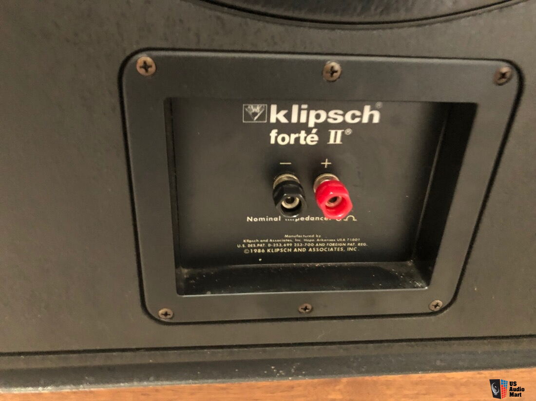 Klipsch Forte II Speakers Great Condition Photo #2560342 - US Audio Mart