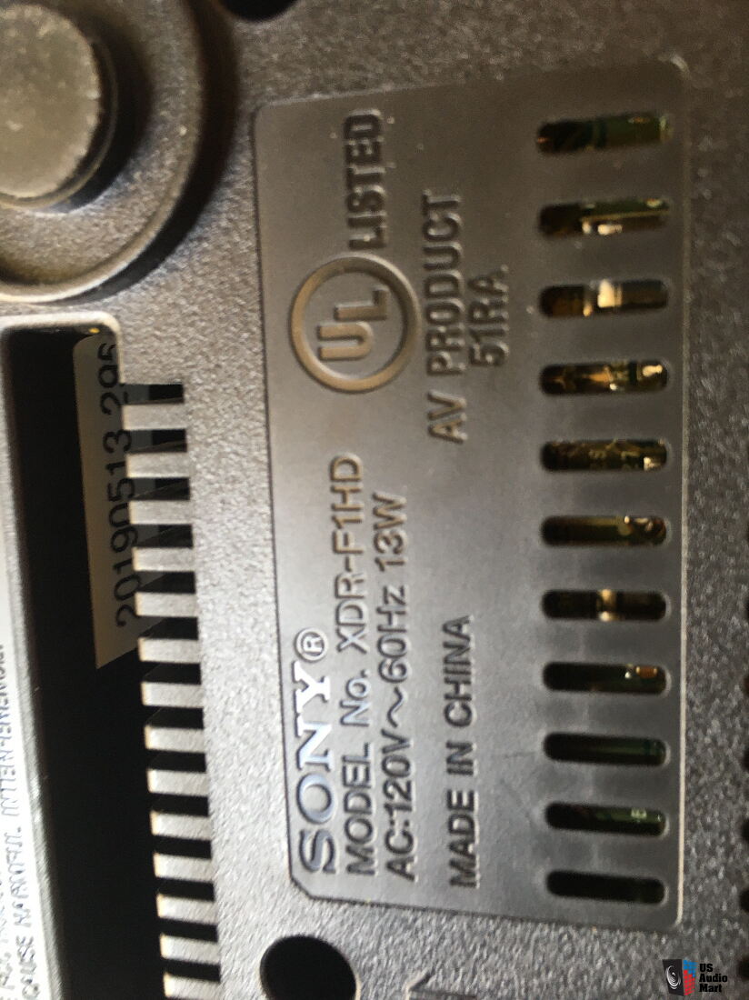 Sony XDR-F1HD Tuner - Professionally upgraded by XDRguy with new ...