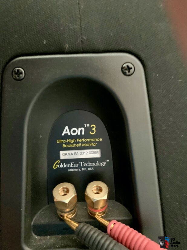 GoldenEar Aon 3 Ultra-High-Performance Compact Bookshelf Monitors Photo ...