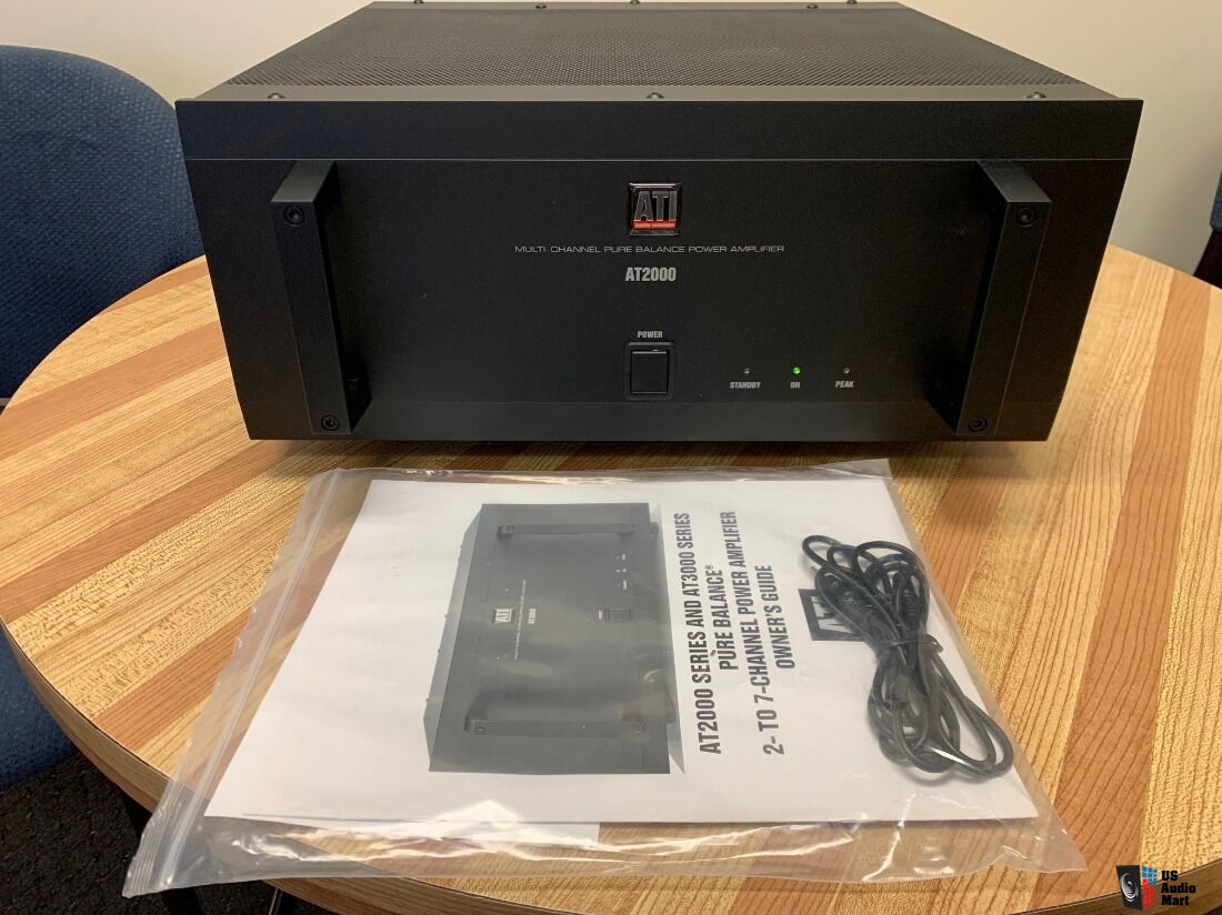 ATI AT2005 5 Channel Power Amplifier in Mint condition, 1 owner Photo ...