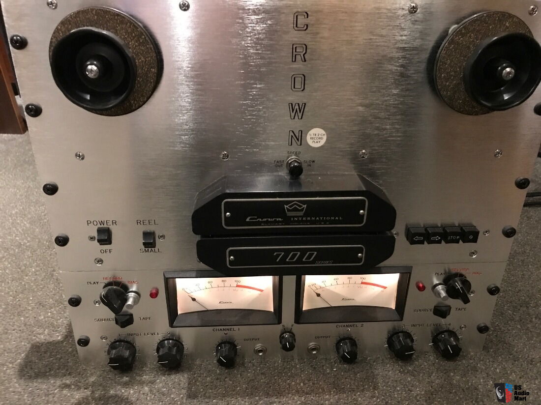 Crown SX-722 Reel to Reel - 7.5/ 3.75 ips - 1/2 track Photo #2567465 ...