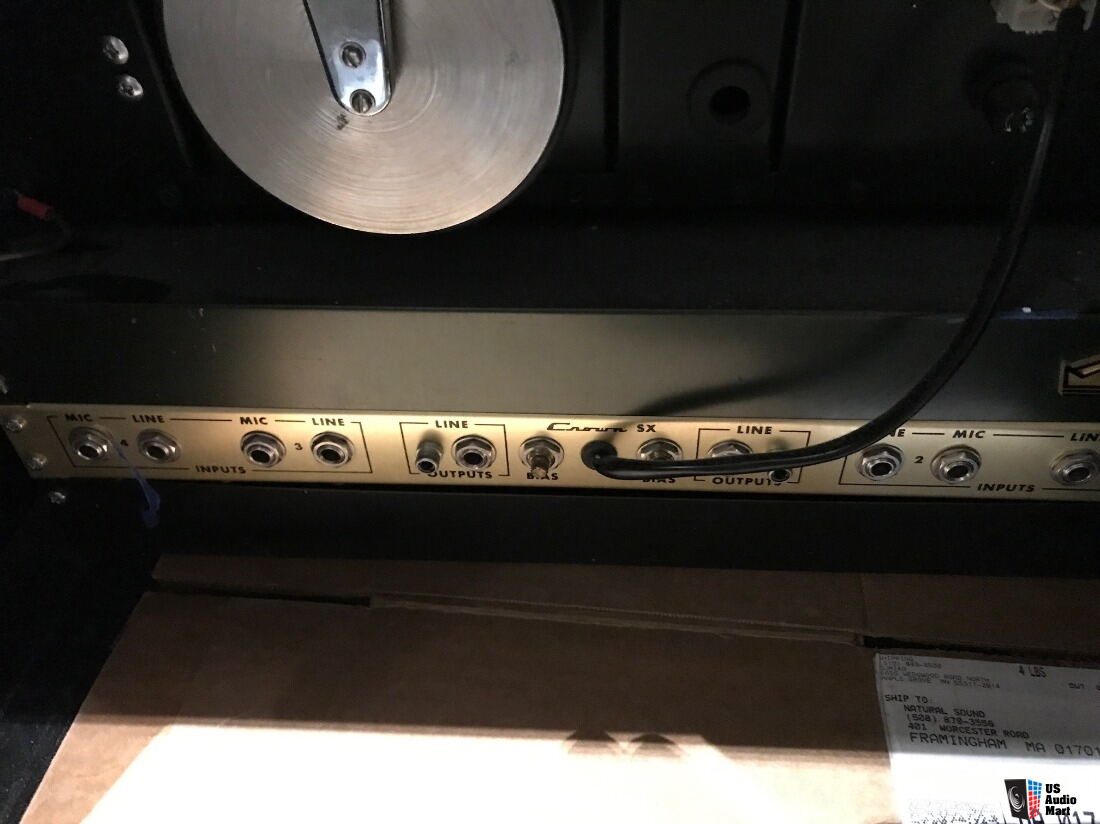 Crown SX-722 Reel to Reel - 7.5/ 3.75 ips - 1/2 track Photo #2567466 ...