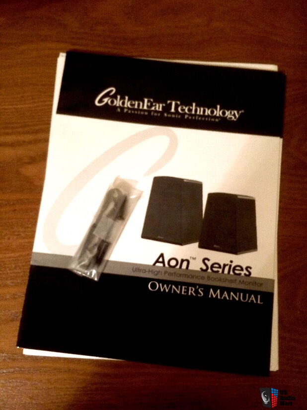 GoldenEar Aon 3 like new Photo #2569459 - US Audio Mart