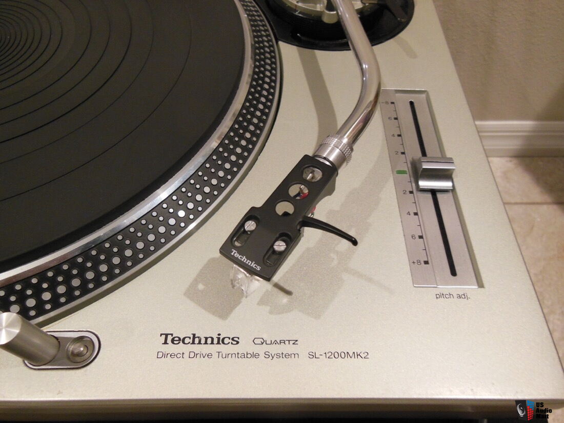 Technics SL 1200 MKII turntable with two new stylus Photo #2569656 - US ...