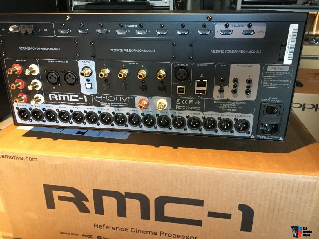 Emotiva RMC-1 Audiophile 16 CHANNEL Discrete REFERENCE CINEMA Processor ...