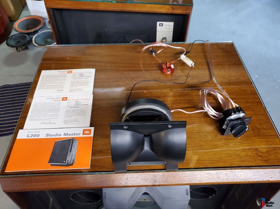 JBL L200-Recapped-Glass Tops Photo #2575693 - US Audio Mart
