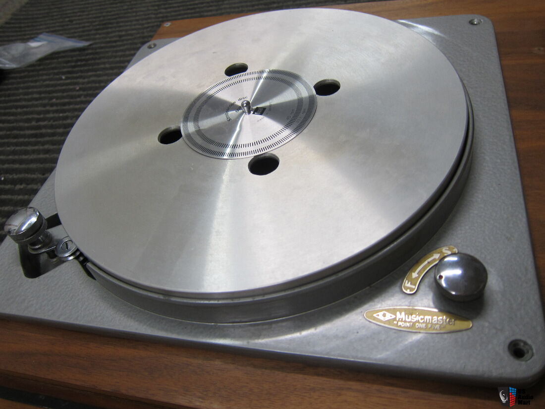 Music Master Point One Five Vintage Turntable, 1950s, Japan, Homemade ...