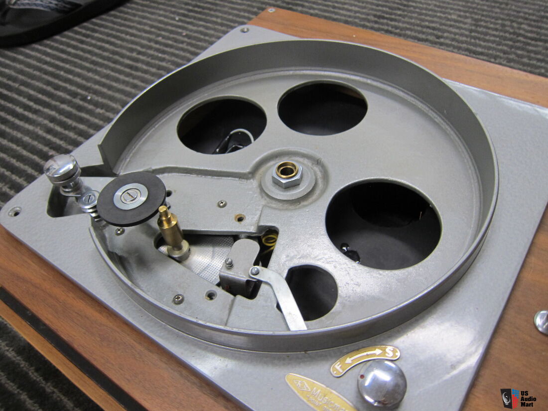 Music Master Point One Five Vintage Turntable, 1950s, Japan, Homemade ...