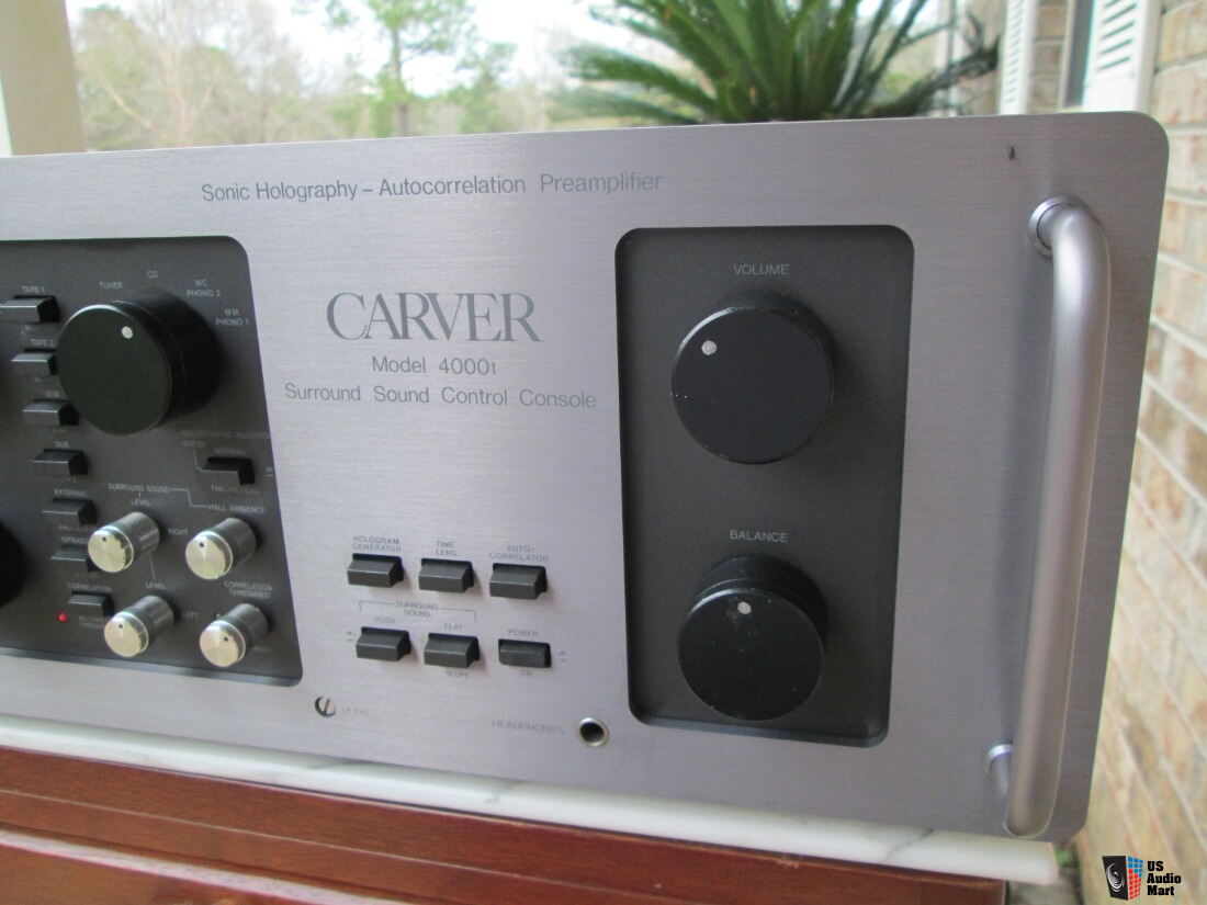 Carver 4000t Preamp Photo #2579518 - UK Audio Mart